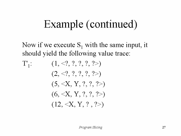 Example Continued