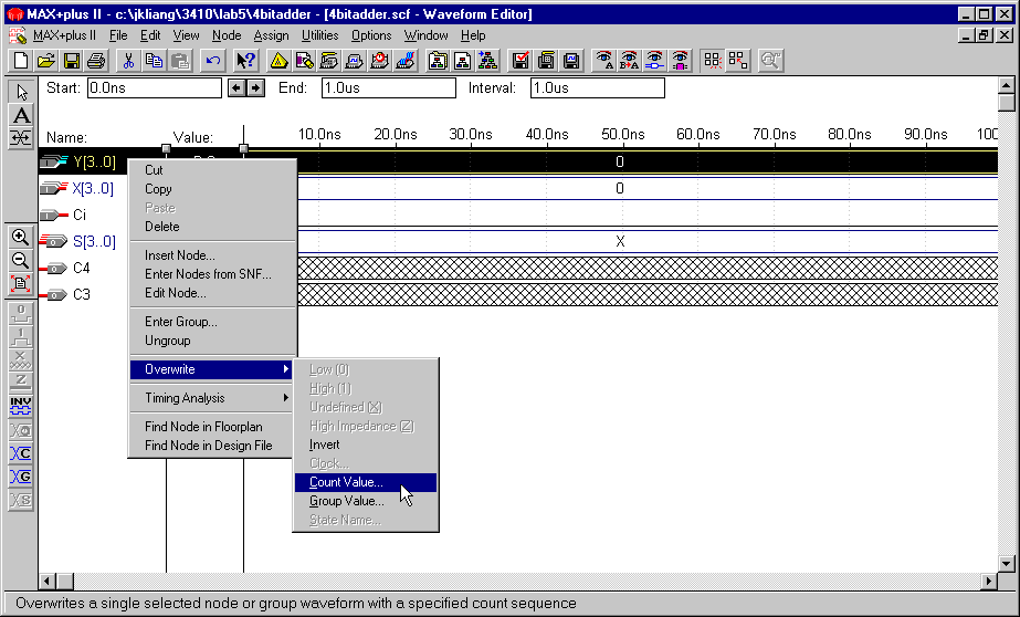 COSC 3410 Experiment #3